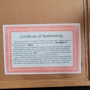 David Allgood | Art | 983 David All Good Serigraph Paper Embossed Iris ...